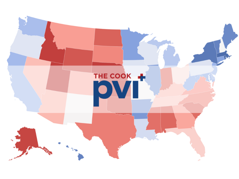 2023 Cook PVI℠: District Map and List (118th Congress) | Cook Political ...