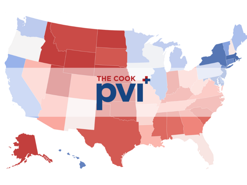 2023 Cook PVI℠: District Map and List (118th Congress) | Cook Political ...