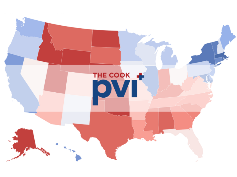 2023 Cook PVI℠: District Map and List (118th Congress) | Cook Political ...