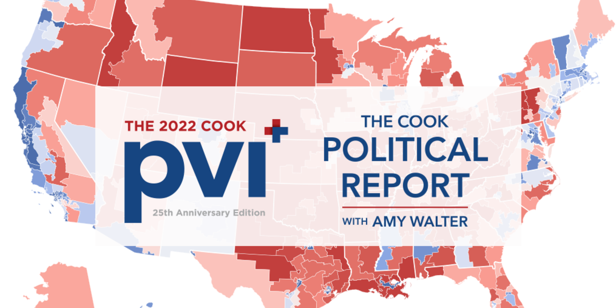 Introducing the 2022 Cook Partisan Voting Index (Cook PVI℠) | Cook ...