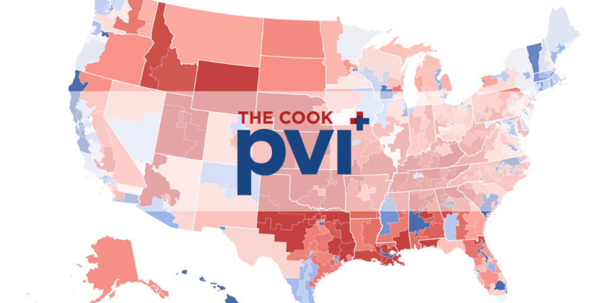2015 Cook PVI℠: District Map and List (114th Congress) | Cook Political ...