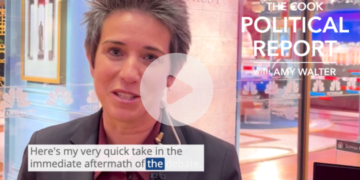 Amy Walter: Post-Debate Analysis | Cook Political Report
