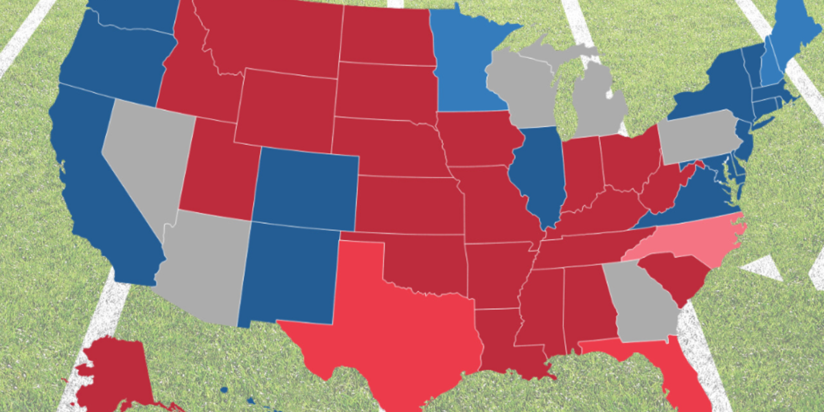 How Big (Or Small) Is the 2024 Electoral College Playing Field? | Cook ...