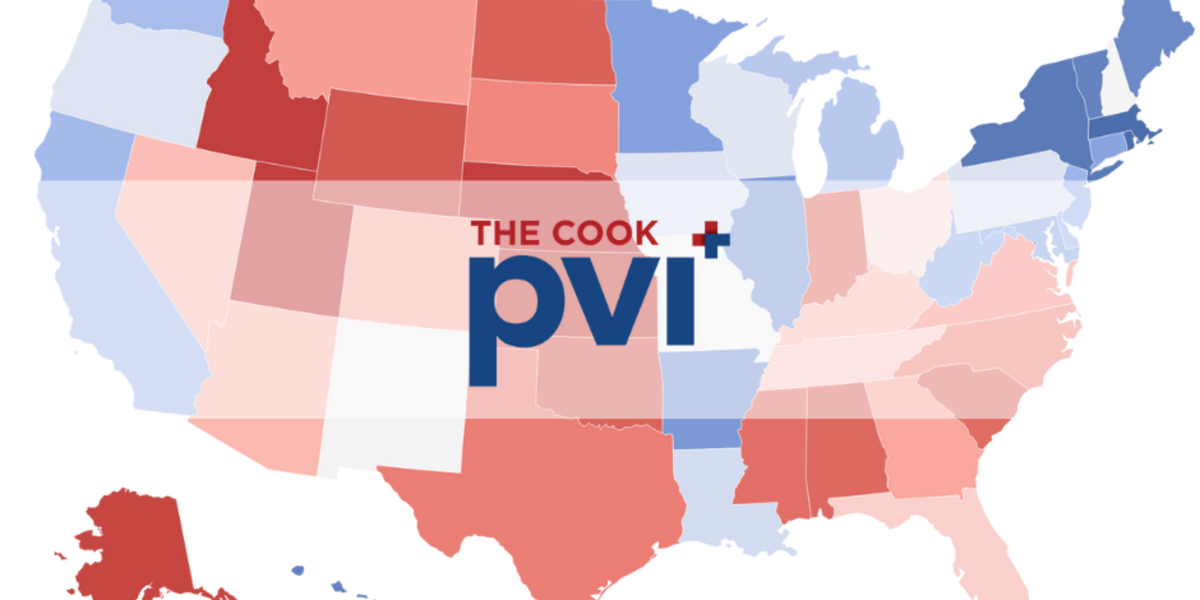 1997 Cook PVI℠: State Map and List | Cook Political Report
