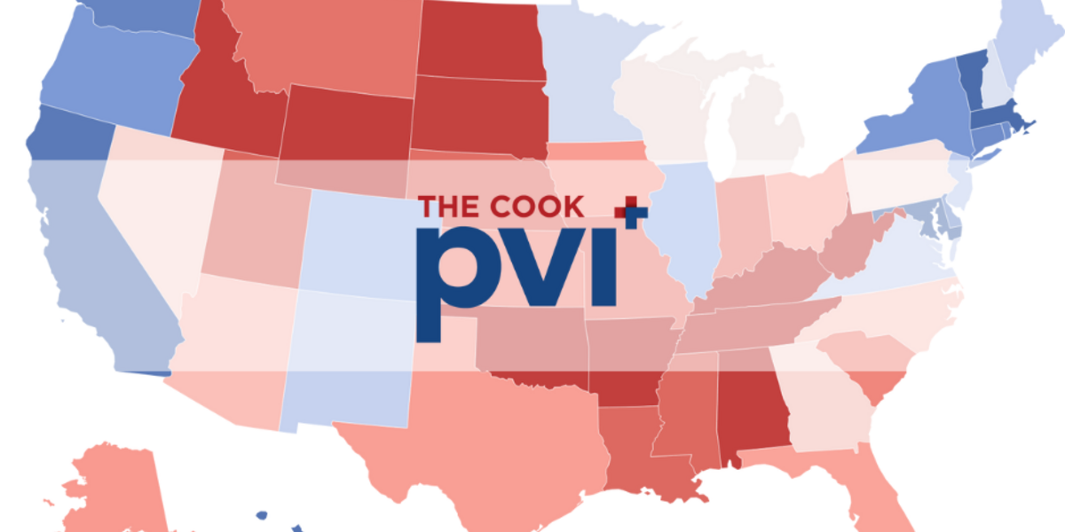 How the States Have Shifted: Statewide Cook PVI from 1997 to 2025 ...